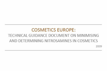 Technical Guidance Document on Minimising and Determining Nitrostamines ...